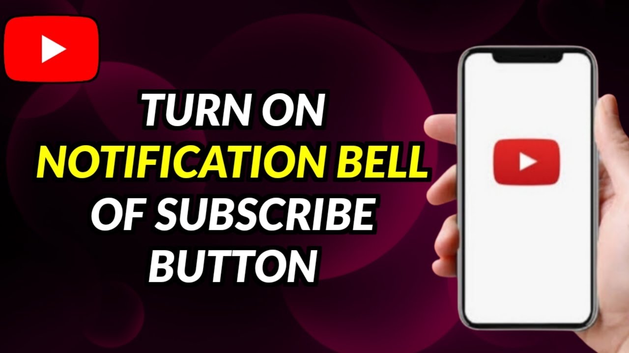 How To Turn On Notification Bell of Subscribe Button in YouTube App ...