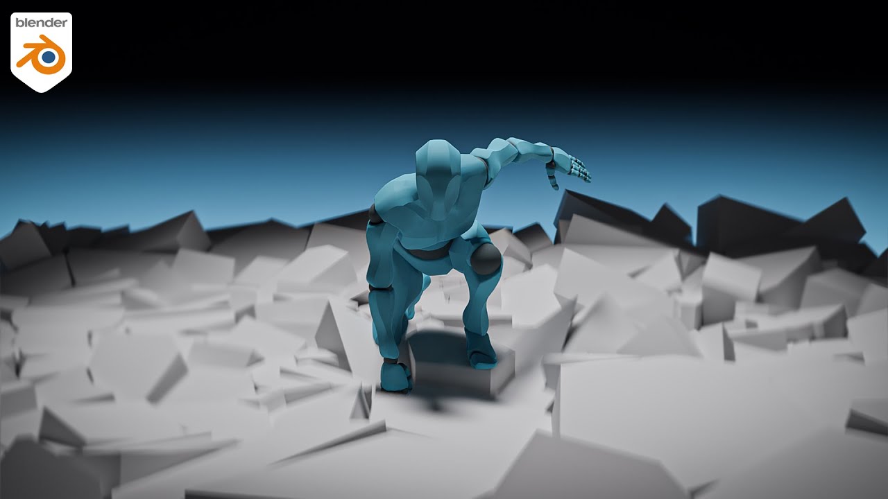 Create a quick Superhero Landing Effect in Blender ( Tutorial ) - YouTube