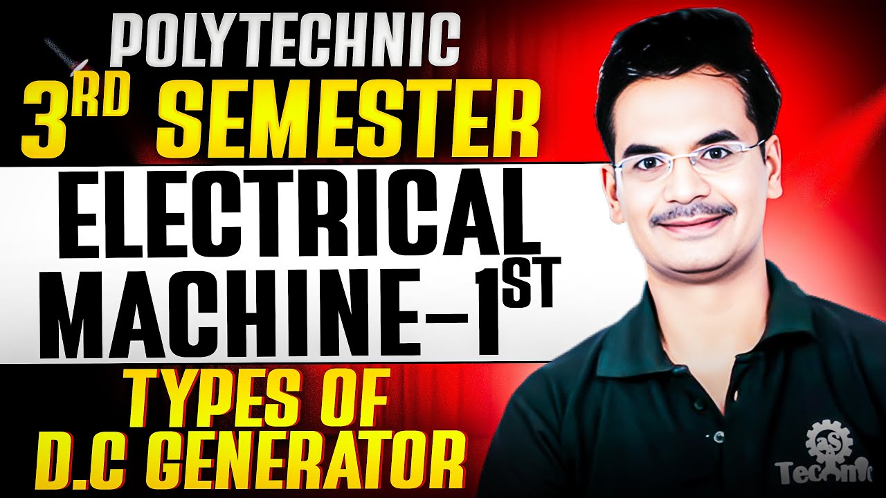 Types of D.C Generator | Polytechnic 3rd semesrter Electrical machine ...
