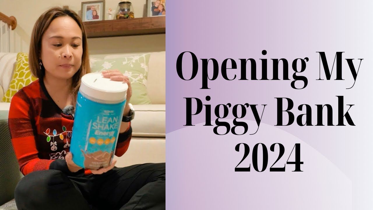 Opening My Piggy Bank 2024 - YouTube
