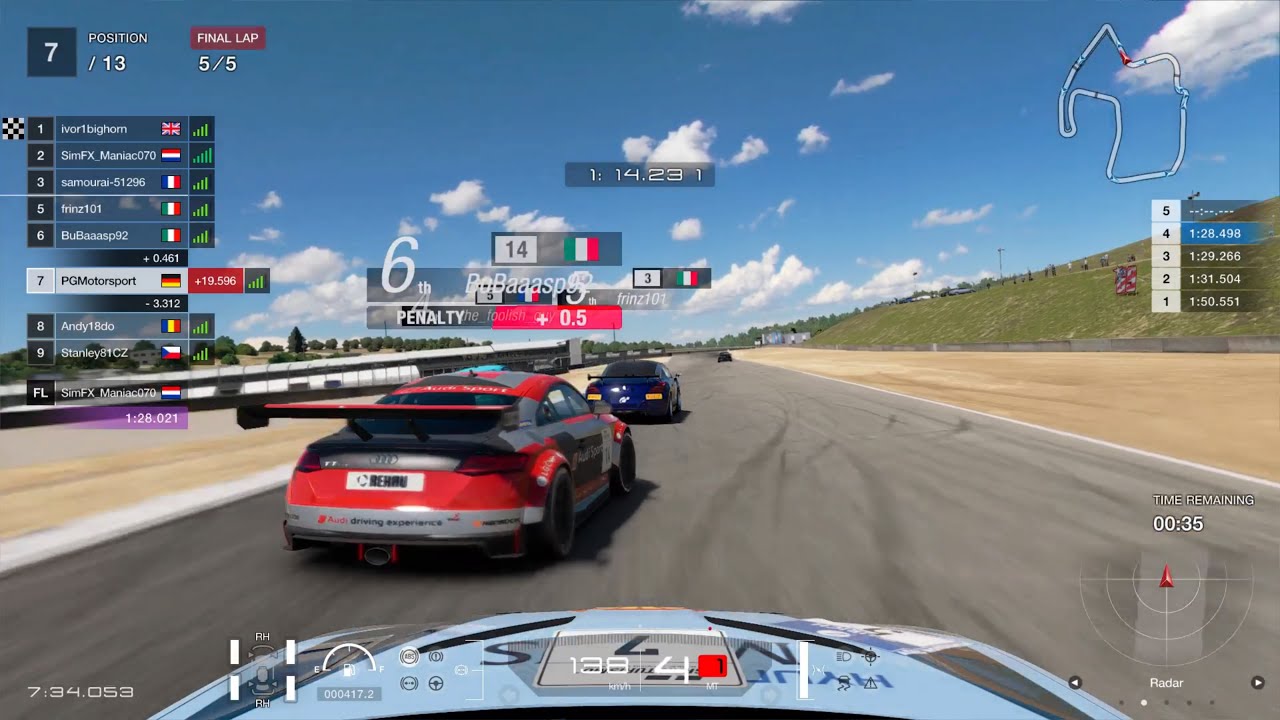 Gran Turismo™SPORT | Daily Race 1475 | Laguna Seca | Hyundai Genesis ...