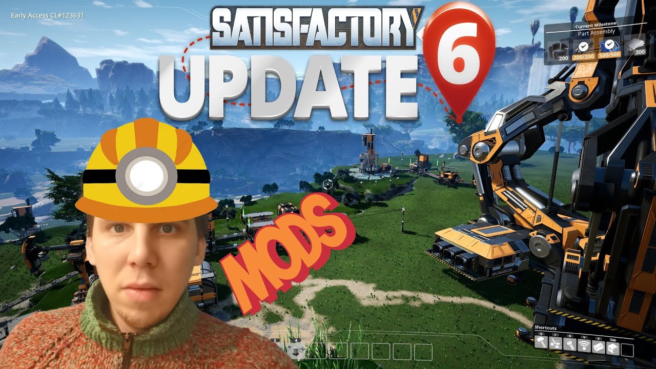 Satisfactory with mods:Заходи ко мне на стройку! [part 1] - YouTube