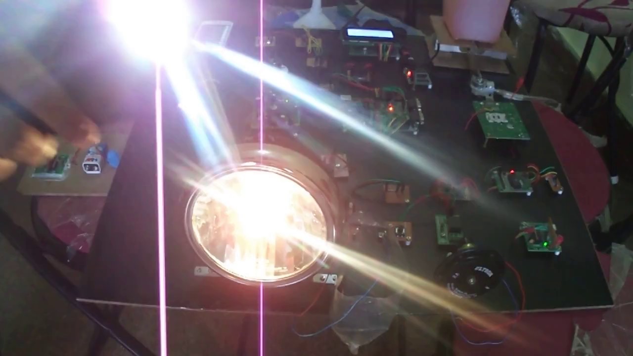 Automatic Dim and Dip of an head light using LDR - YouTube