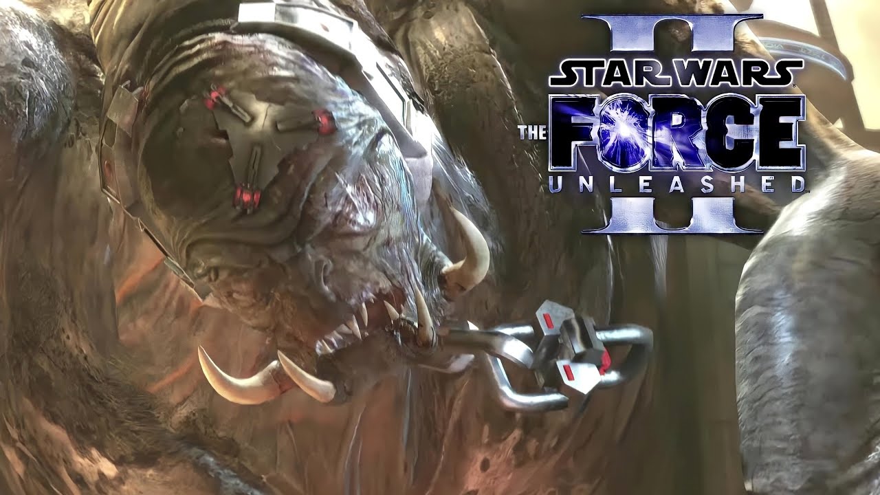 STAR WARS THE FORCE UNLEASHED 2 - PART 3 - GIANT GOROG BEAST BOSS FIGHT ...