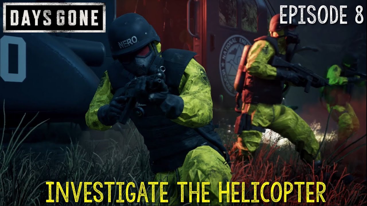 Days Gone | Investigate the Helicopter | Episode 8 - YouTube