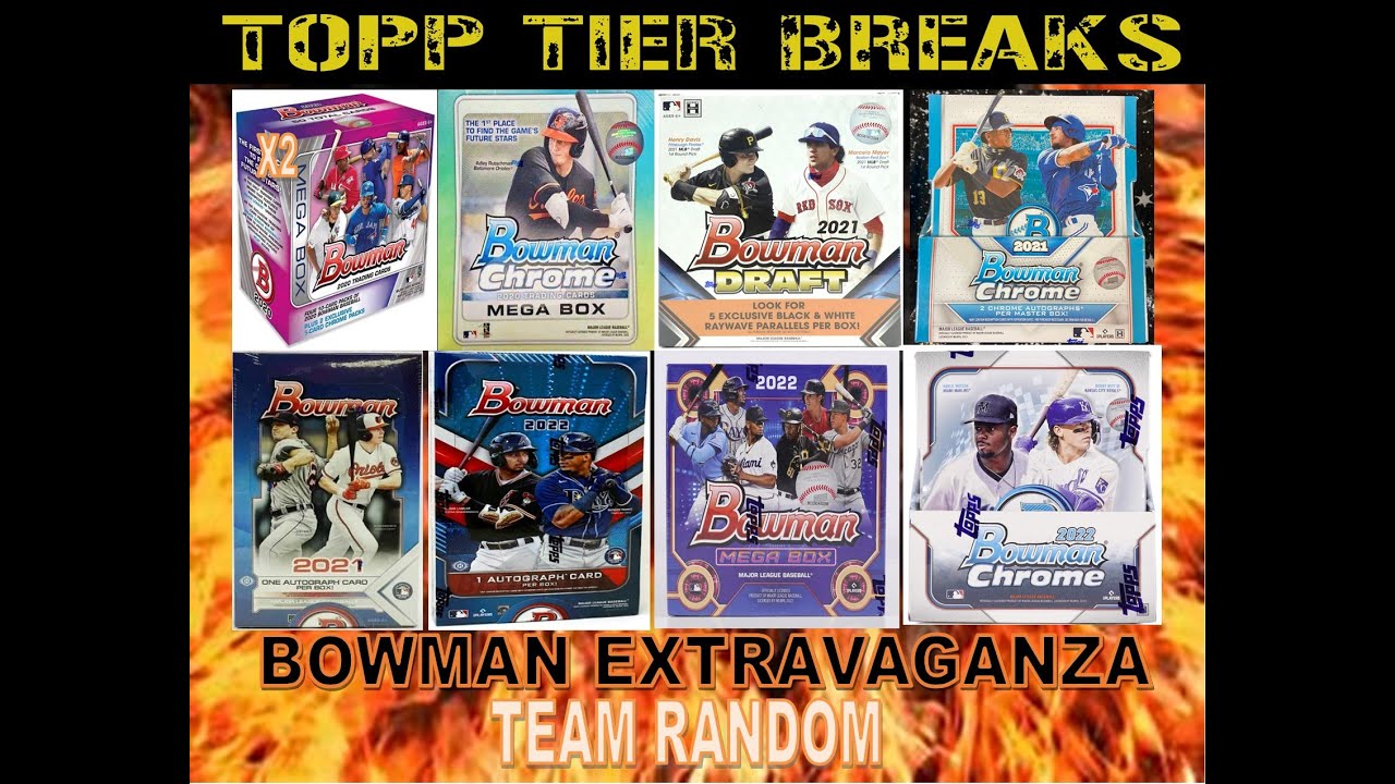 TEAM RANDOM FOR THE "BOWMAN EXTRAVAGANZA" RANDOM TEAM BREAK #FB1 - YouTube