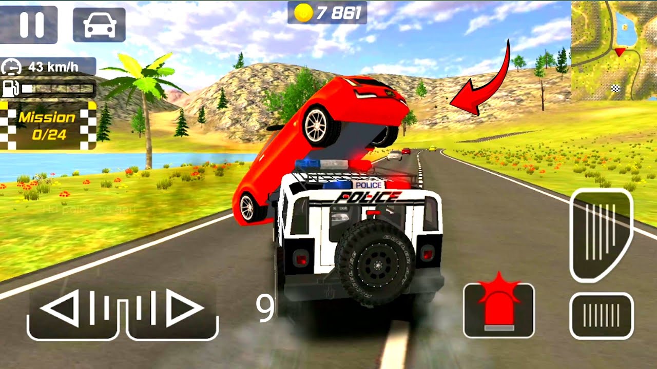 HD police vs gari game #509 police Gameplay Best Car Games Drift Gari ...