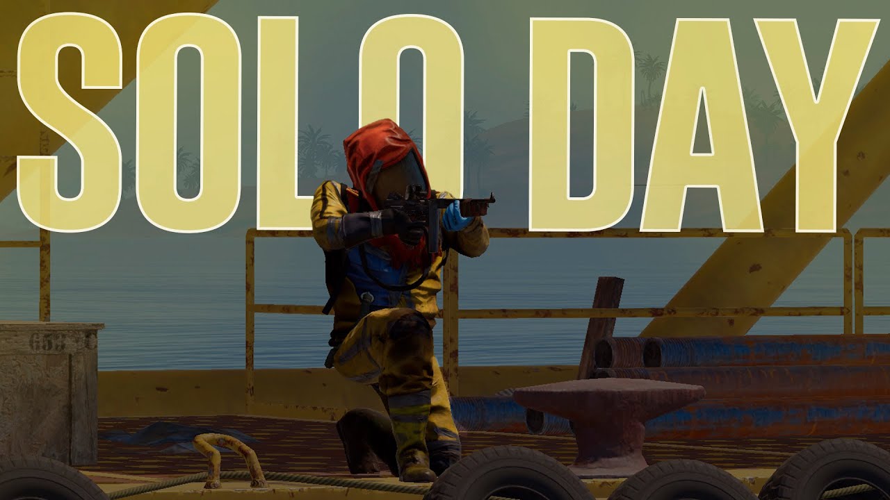 Así juego SOLO CON +8000 HORAS EN RUST - YouTube