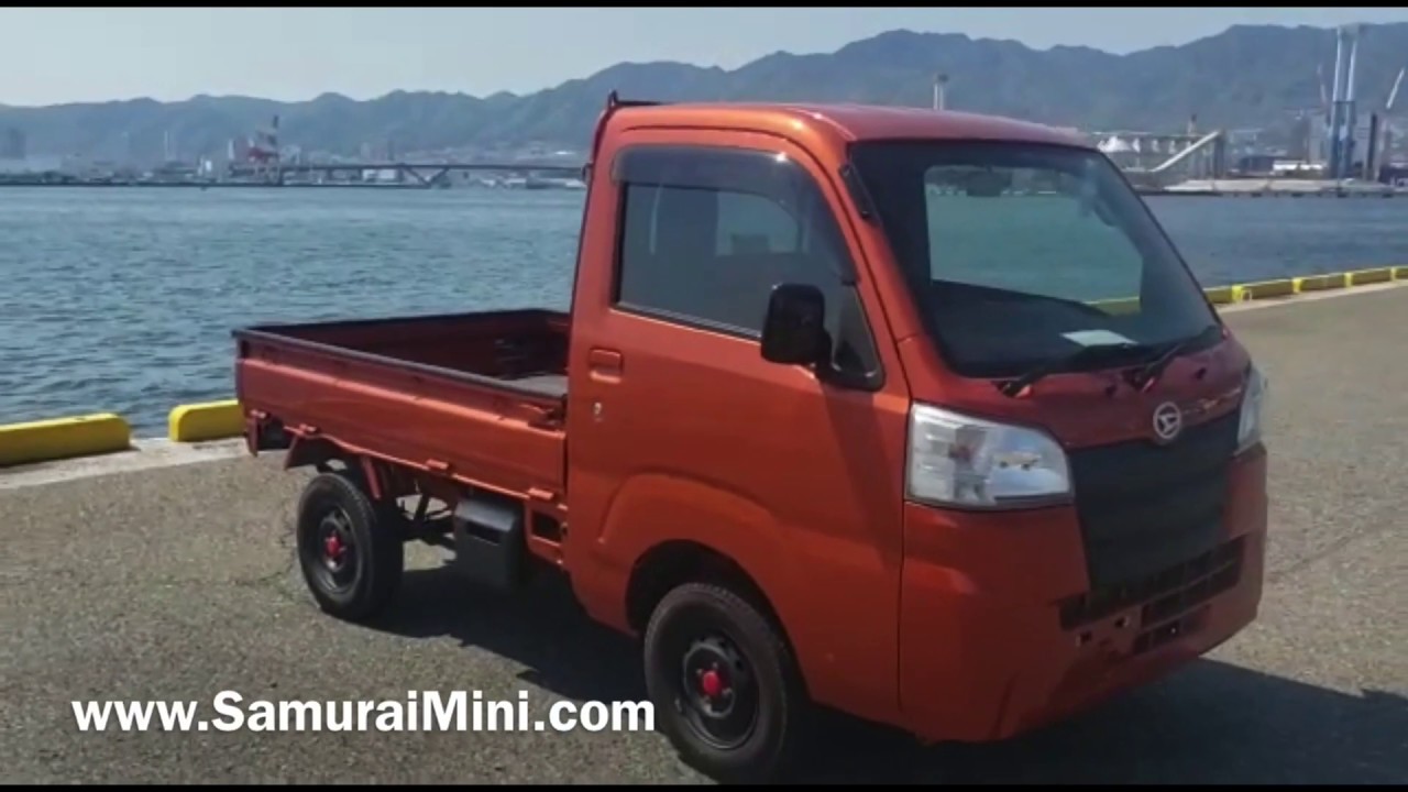 2017 Daihatsu Hijet - Hard to Find Orange! Lifted Daihatsu Hijet! - YouTube