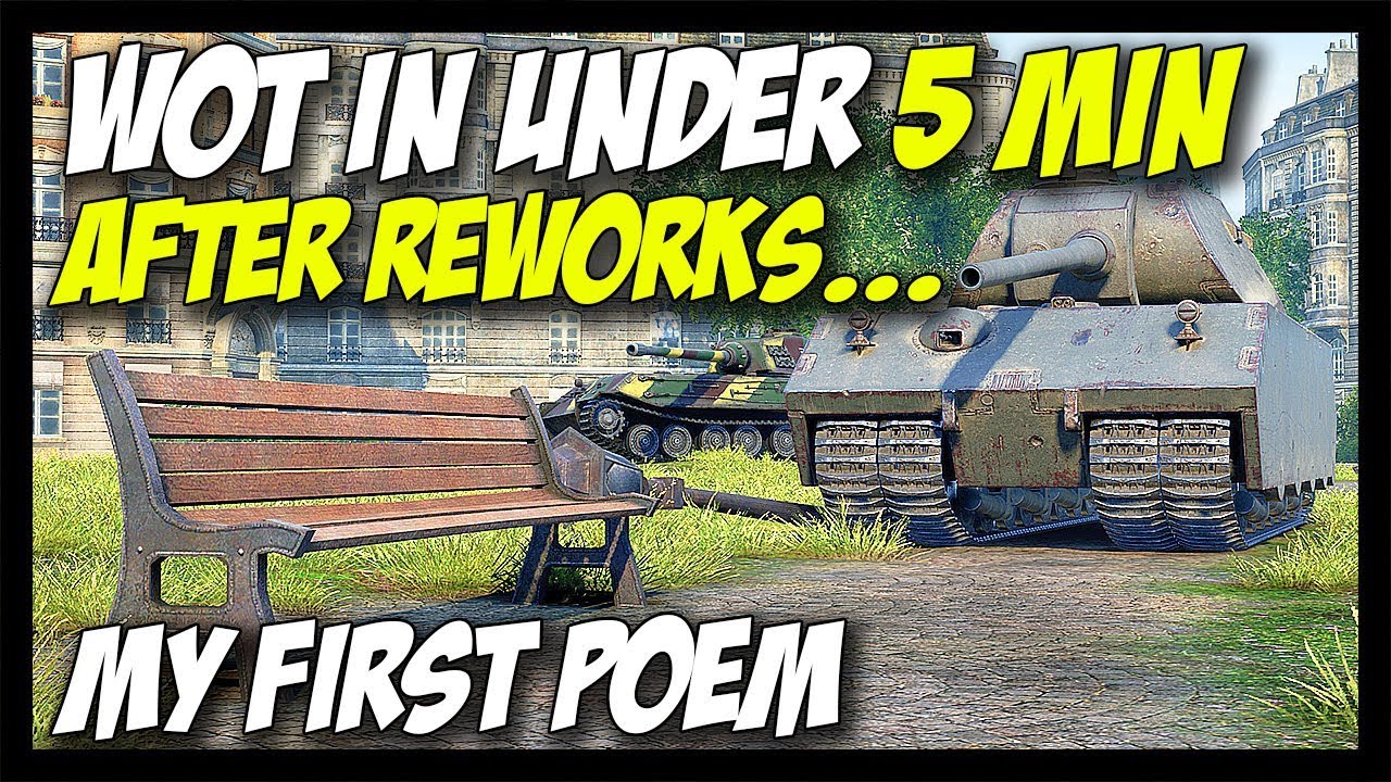 World of Tanks: My First Poem... WoT in Under 5 Minutes! - 9.20 - YouTube