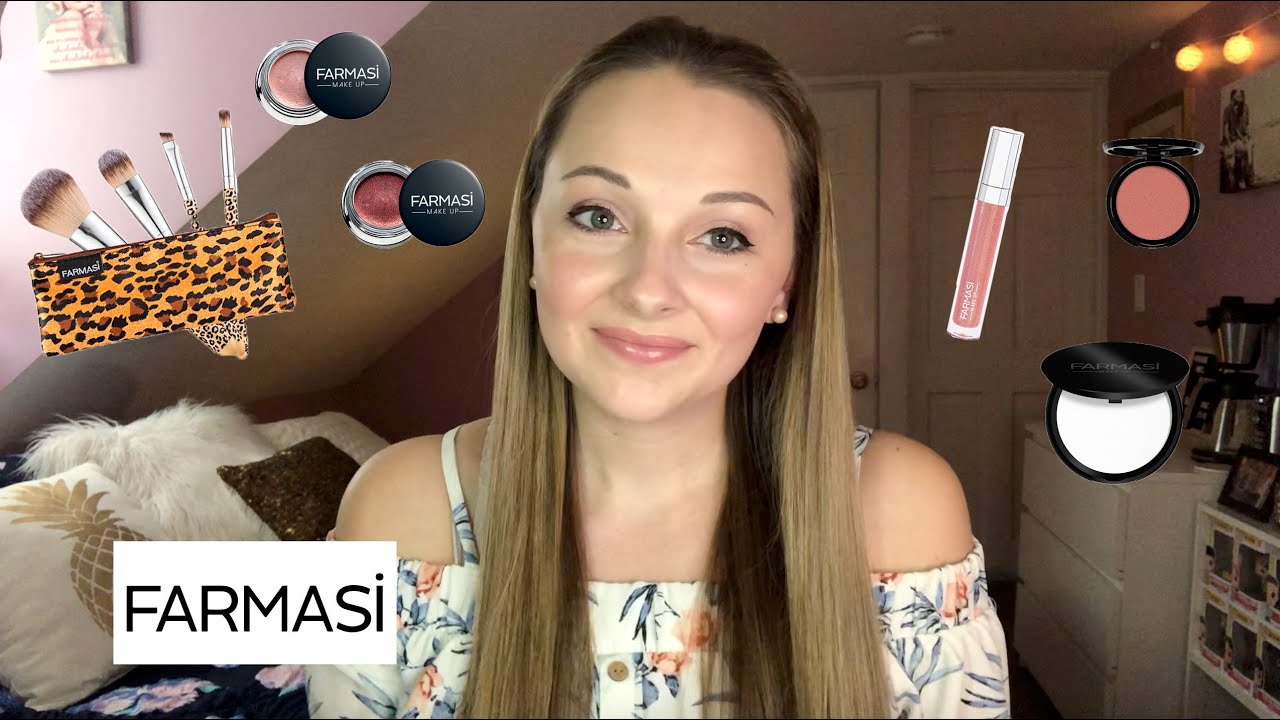 Farmasi Make Up Review & Tutorial - Creamy Eyeshadows, Miss Sparkle Lip ...