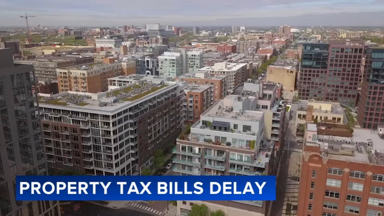 Some Cook County property tax bills delayed - YouTube