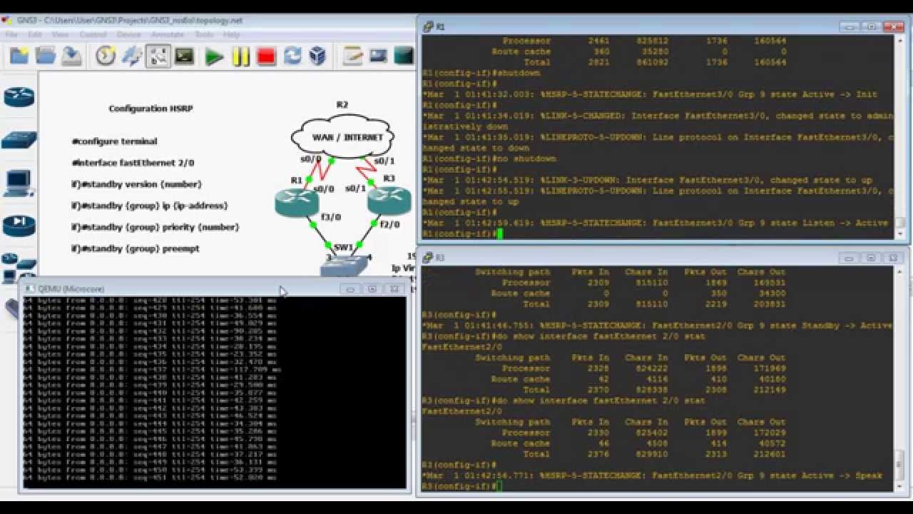 Hot Standby Router Protocol HSRP - Configuración (FHRP - 3/5) - YouTube