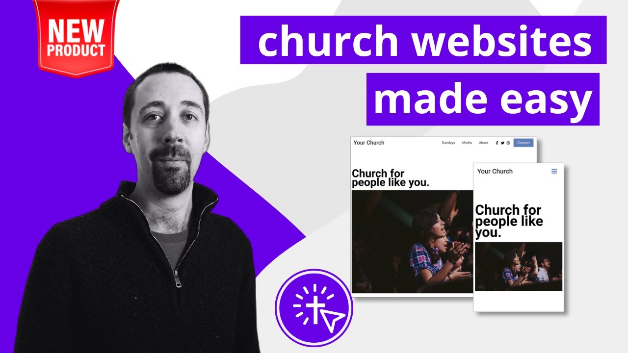 The easy way to create a church website. - YouTube
