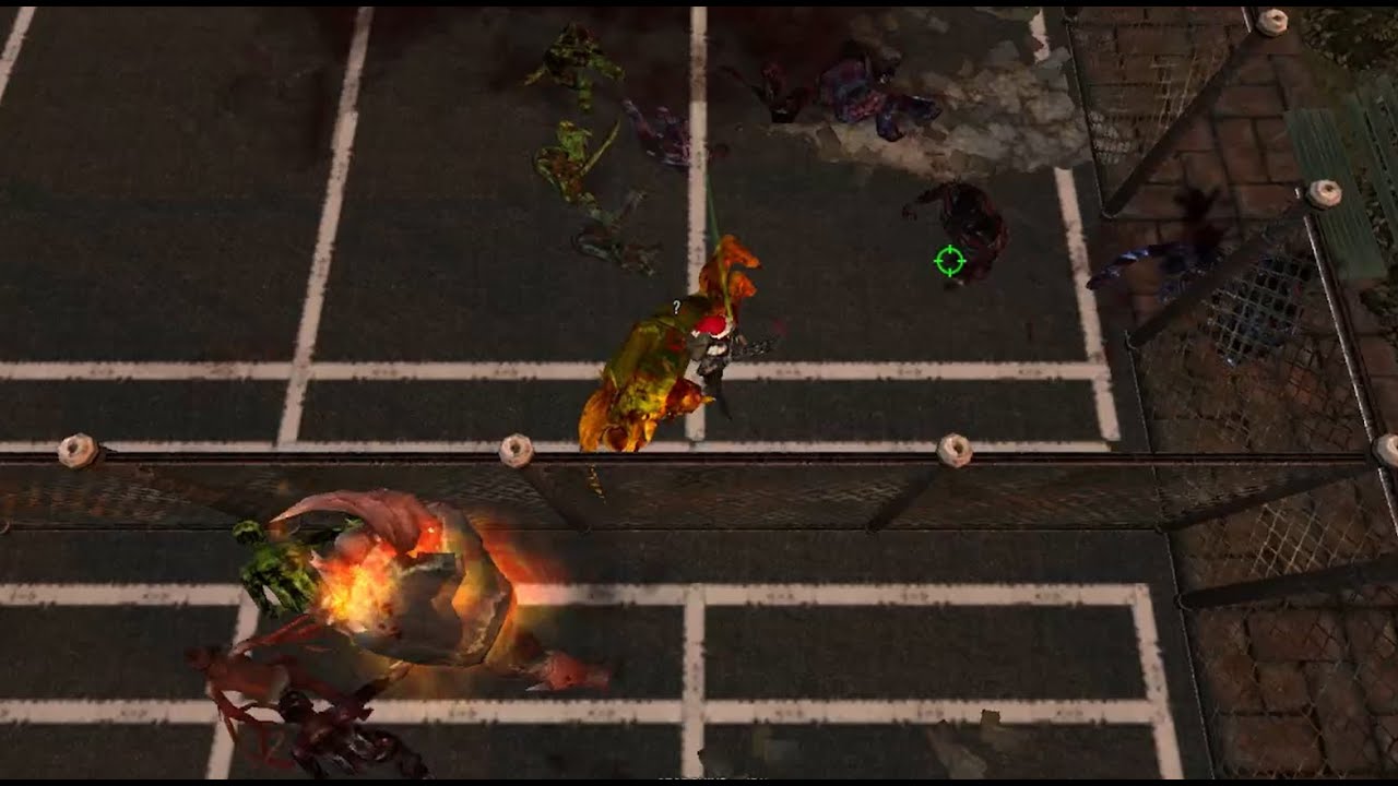 Dead Frontier 3D Flesh seeker vs Flaming Titan - YouTube