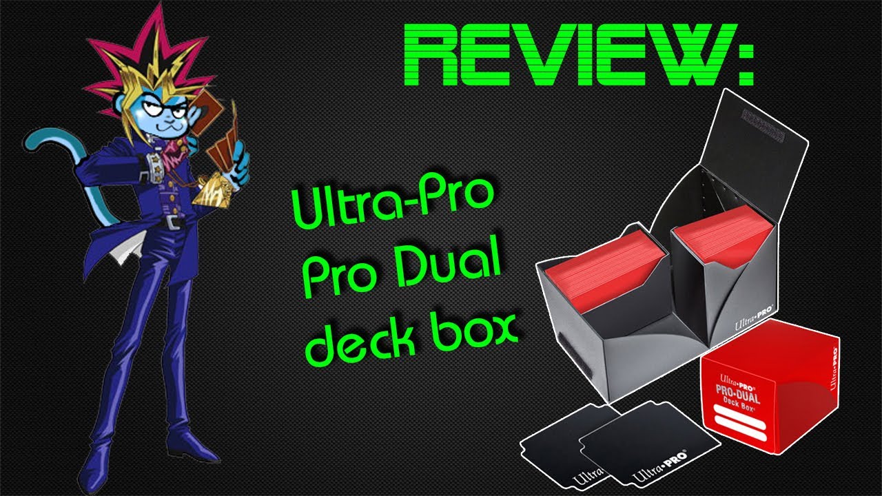 Ultra-Pro PRO-DUAL deckbox review! - YouTube
