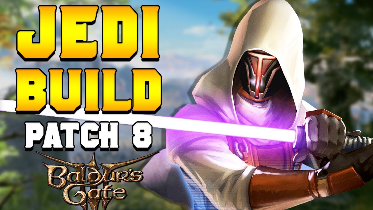 MY FAVORITE PATCH 8 WIZARD Jedi Build in Baldur’s Gate 3 - YouTube