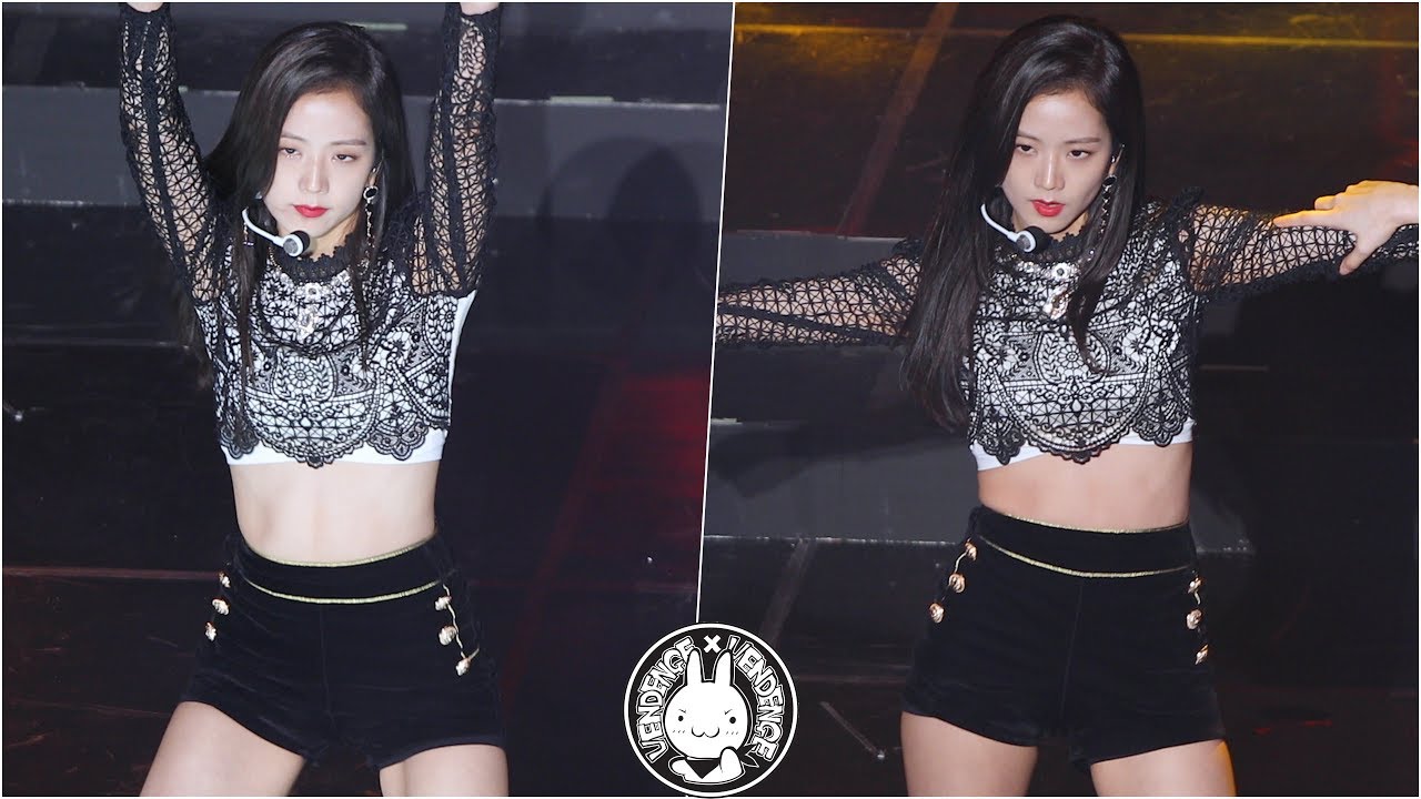 190123 블랙핑크 지수 직캠 '포레버영(FOREVER YOUNG)' BLACK PINK(JISU) Fancam @가온차트 ...