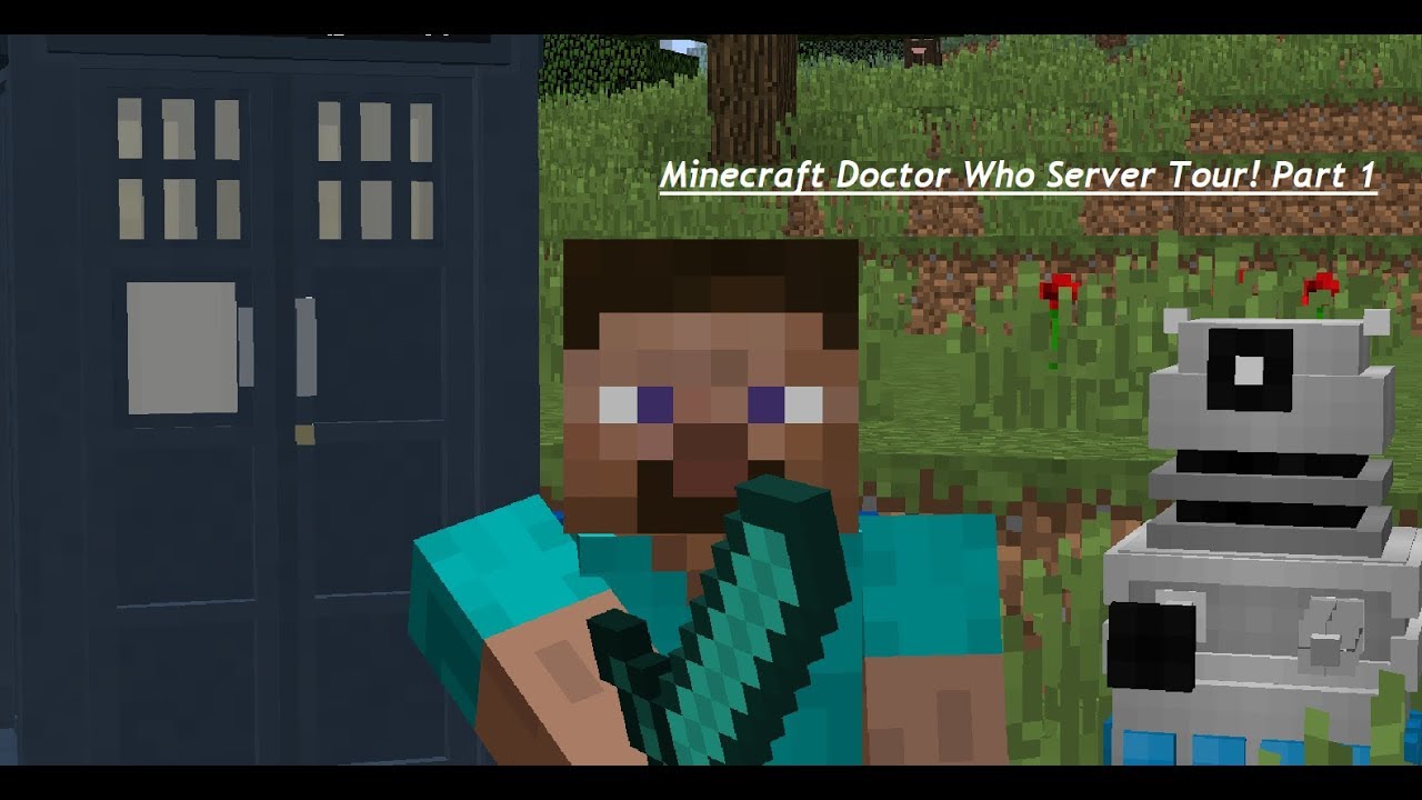[BAD!] Minecraft Doctor who Server Tour! Part 1 - YouTube