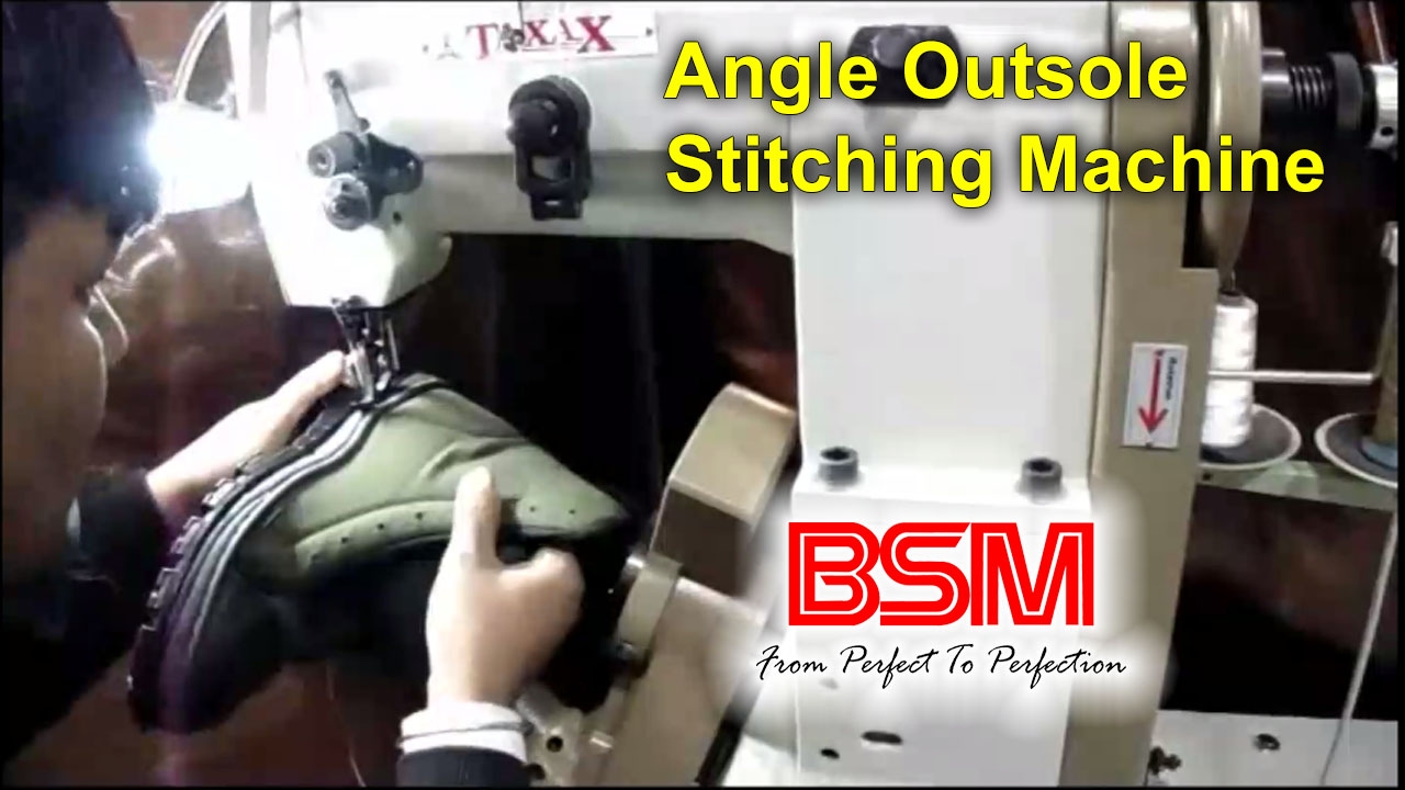 Heavy Duty Sole Sewing Machine | Jungle Boot Sewing Machine | Angle ...