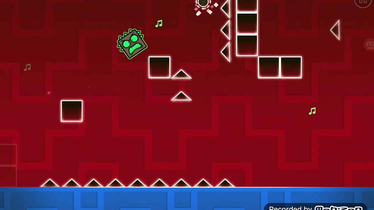 My new level gd-diamond adventure (geometry dash) - YouTube