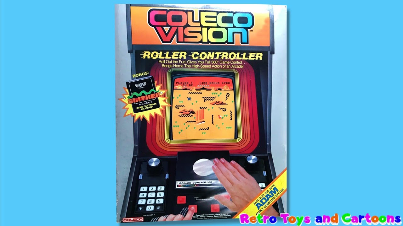 ColecoVision Roller Controller Commercial Retro Toys and Cartoons - YouTube