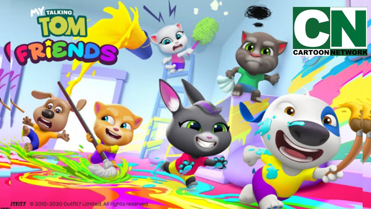 My Talking Tom friends full Epsoide | My Talking Tom friends cartoon ...