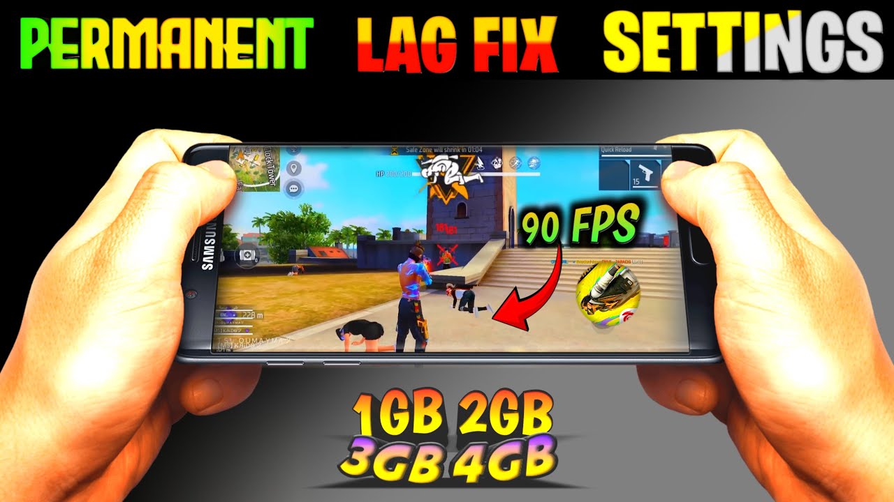 HOW TO FIX LAG IN 1GB 2GB 3GB 4GB RAM 🔥 FREE FIRE LAG PROBLEM SOLVED 💥 | FREE FIRE LAG FIX 1GB ...