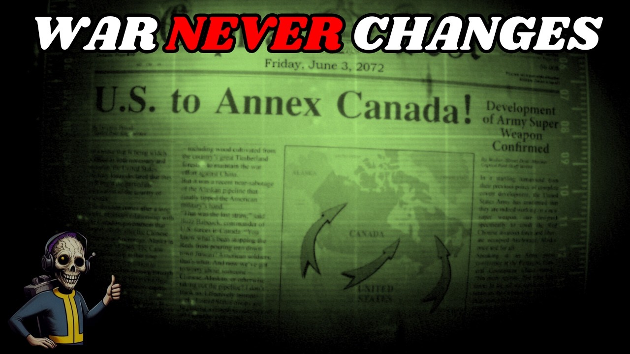 The Disturbing Lore of the Annexation of Canada | Fallout Lore - YouTube