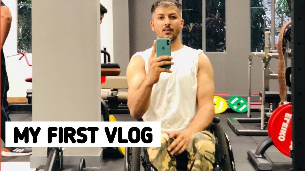 MY FIRST VLOG || WHEELCHAIR ATHLETE BOY || WORKOUT - YouTube