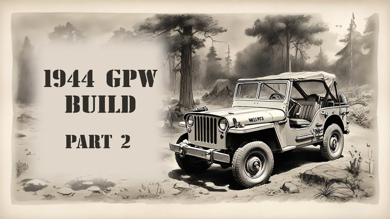 Ford GPW Jeep Build Pt 2 Rolling Chassis - YouTube