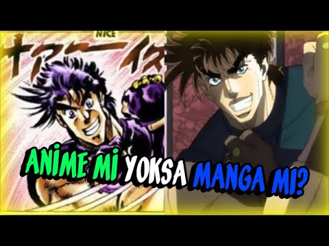 JOJO PART 2 ANİME VE MANGA ARASINDAKİ FARKLAR BÖLÜM  2