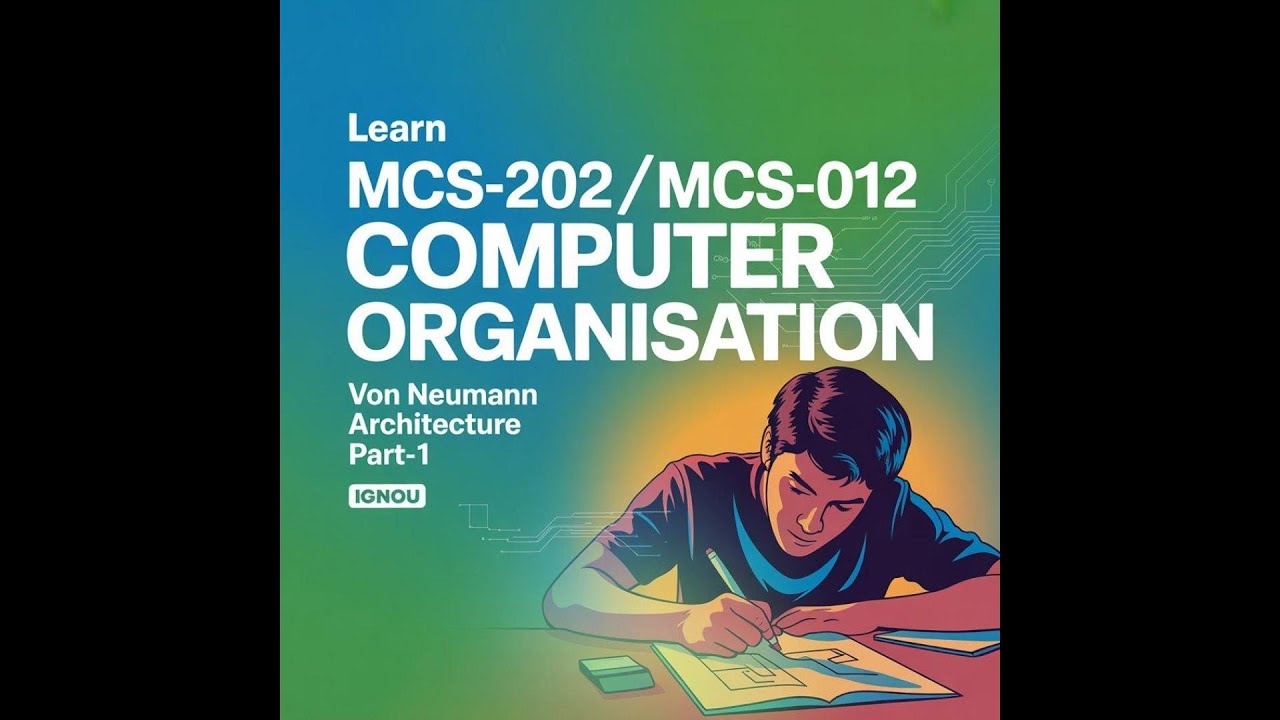 MCS-202 / MCS-012 Computer Organisation Part-1 #ignou #ignouassignment ...
