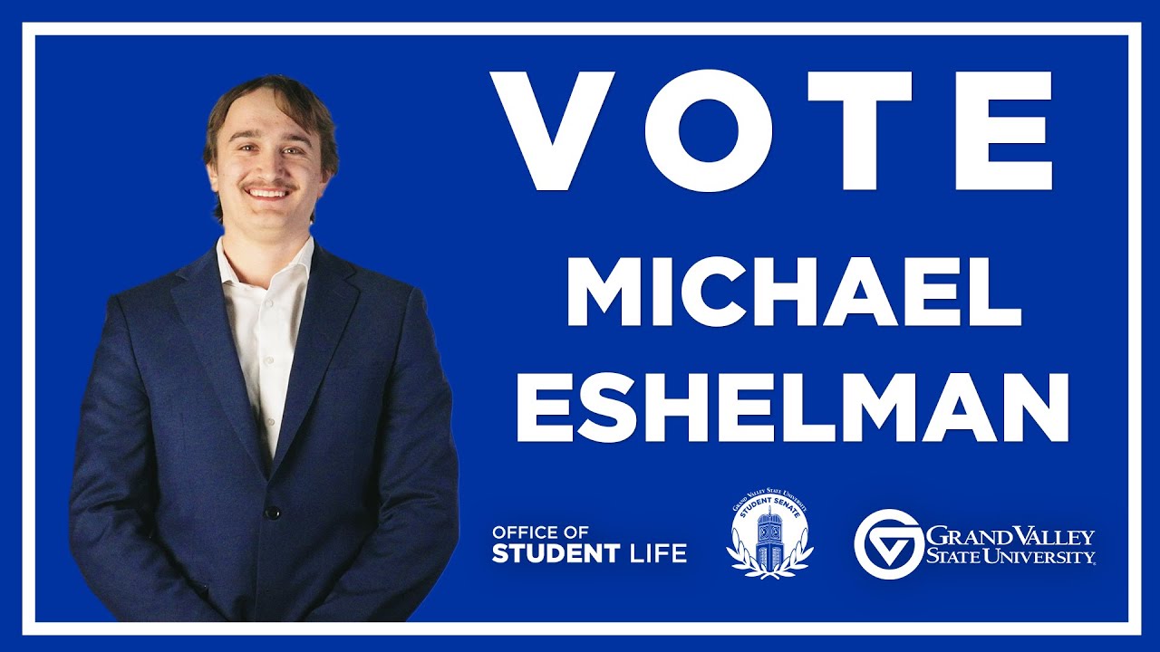 Student Senate Presidential Candidate 2025 - Michael Eshelman - YouTube
