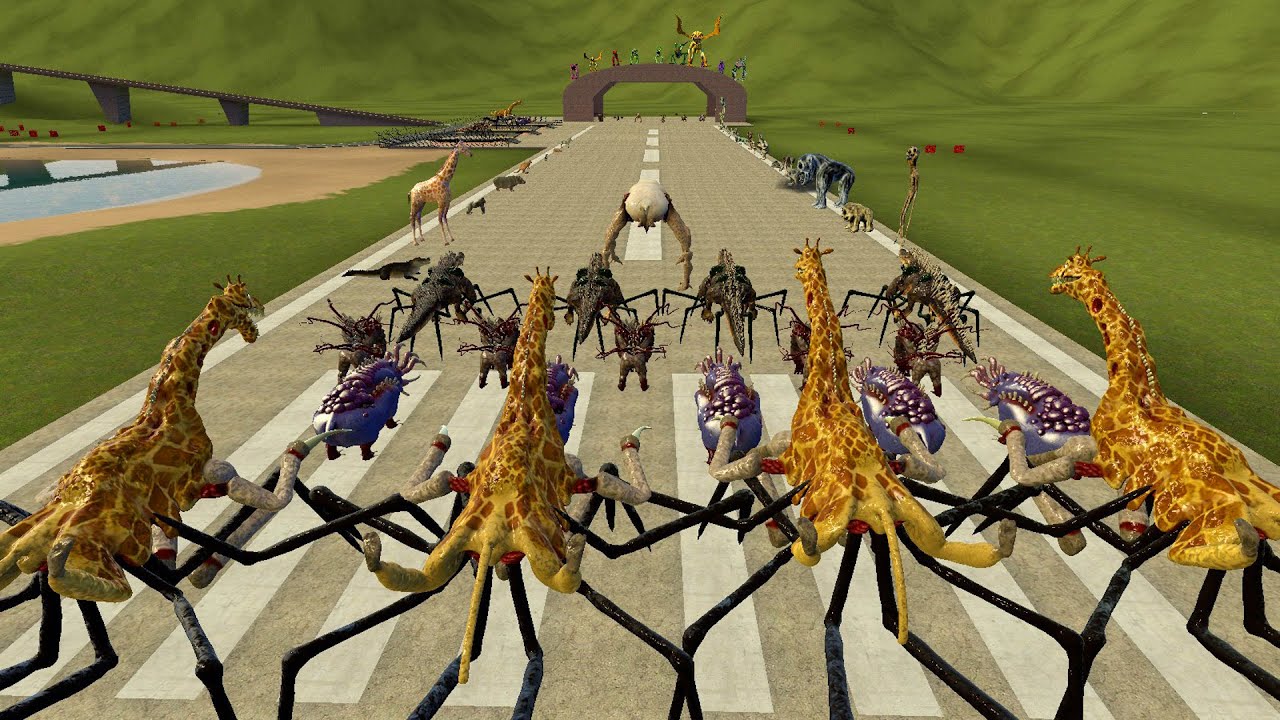 THE FASTEST NEXTBOT NEW ALL ZOOCHOSIS Monsters Animals in Garry's Mod ...