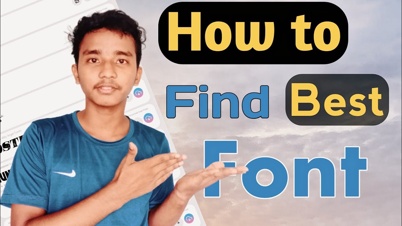 Best cinematic font free download | how to find the right font | - YouTube