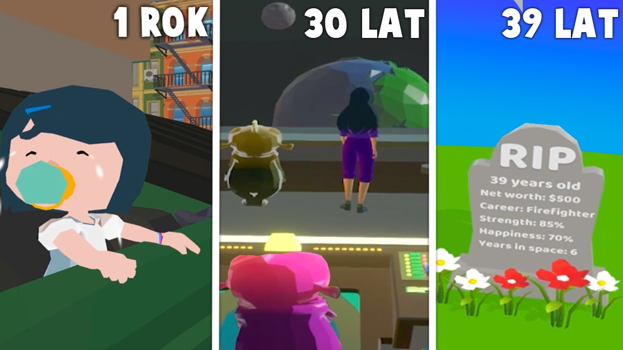 TAKIEGO ŻYCIA SIĘ NIE SPODZIEWAŁAM.. - 100 Years: Life Simulator - YouTube