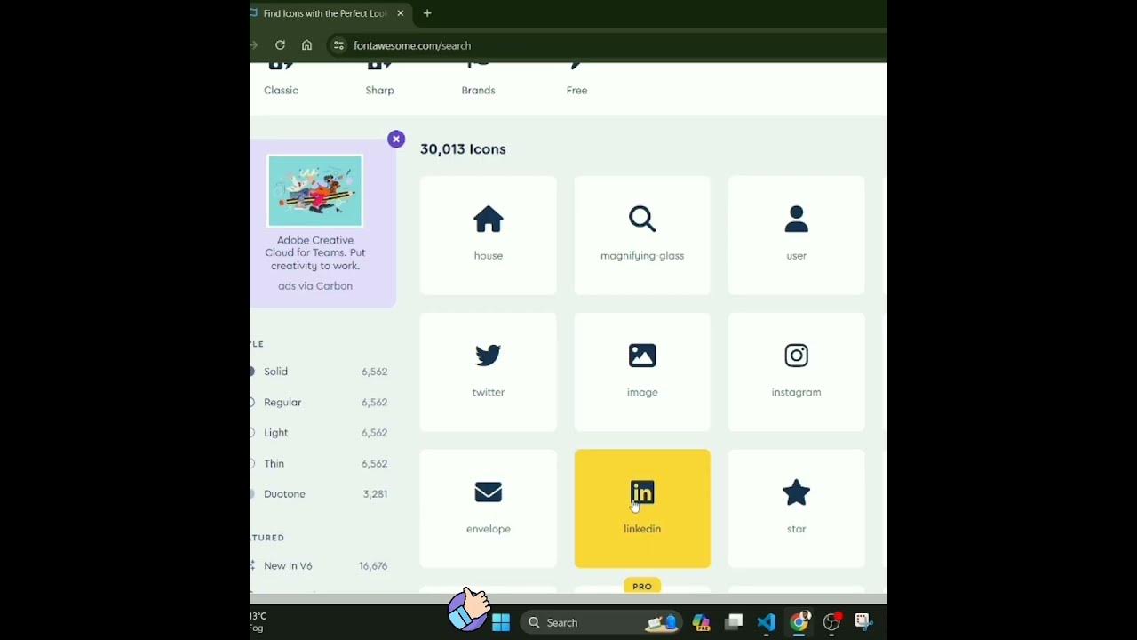 "How to make ICON BAR: A Step-by-Step Guide using HTML CSS | #AdiCodeHub 🌐💻 #WebDev #shorts ...