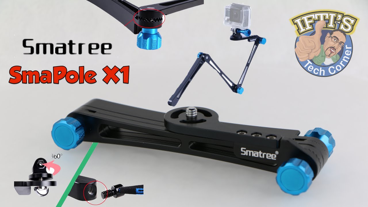 SmaTree SmaPole X1 Extending Pole / Tripod for GoPro & Action Cameras ...