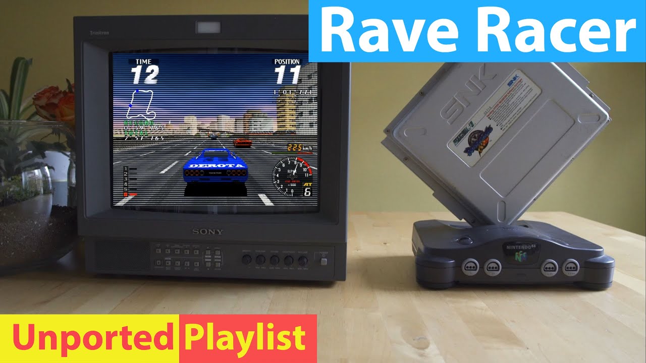 Rave Racer - The Arcade Exclusive Ridge Racer Entry! - Unported ...