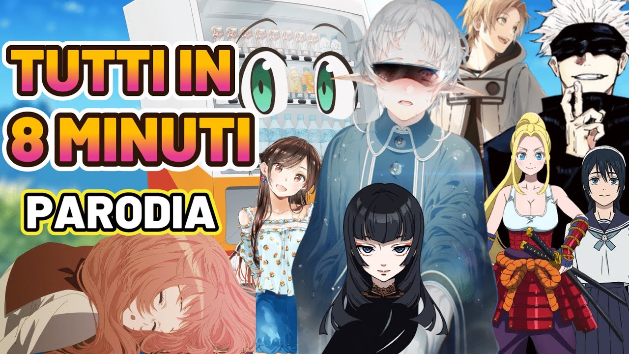 TUTTI Gli ANIME ESTIVI 2023 IN 8 MINUTI - PARODIA - YouTube