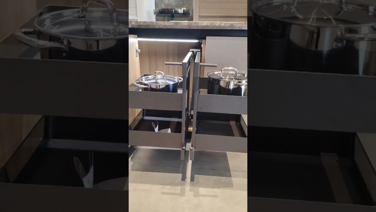 Magic Corner Double Pull Out Ebco #shorts #magic corner double pull out ebco #ebco #magic - YouTube