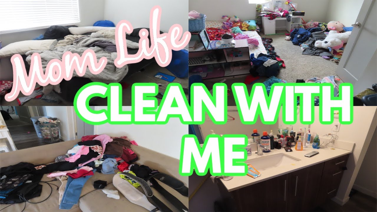 MOM LIFE CLEAN WITH ME 2021 // SPEED CLEANING MOTIVATION! - YouTube