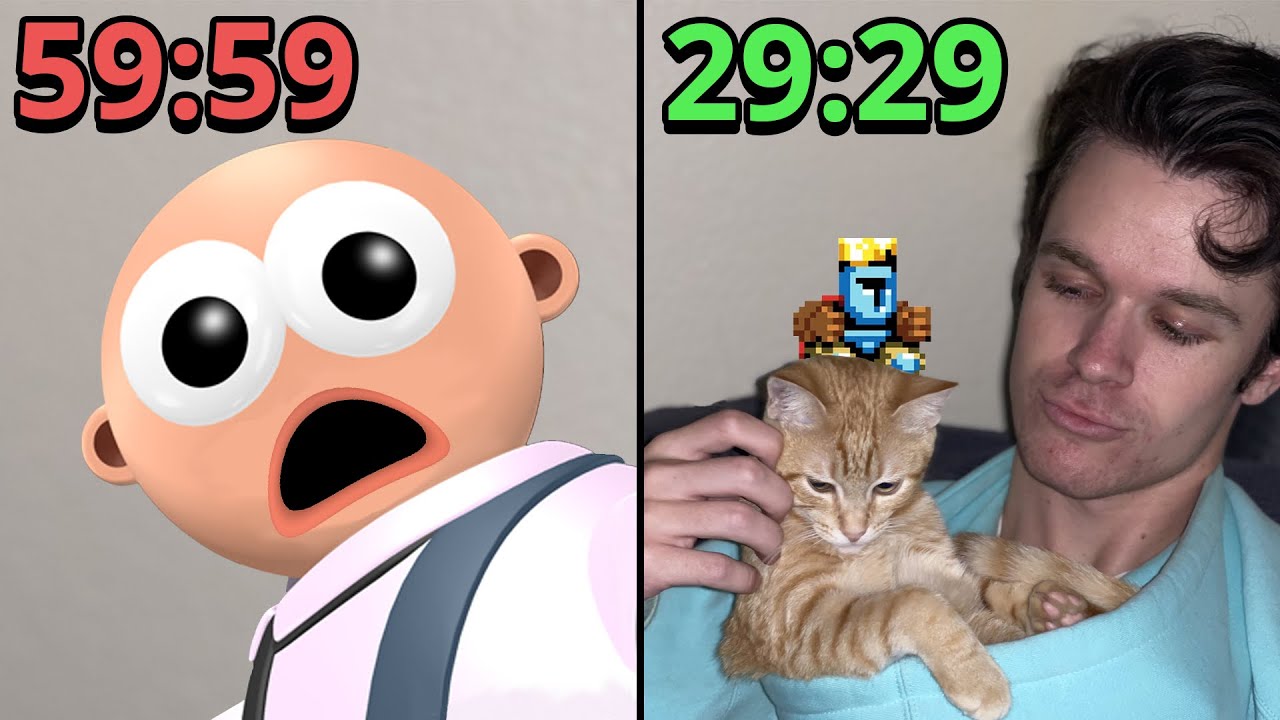 Zaccarry Tries To Not Be The Worst God Gamer Gauntlet Speedrunner - YouTube