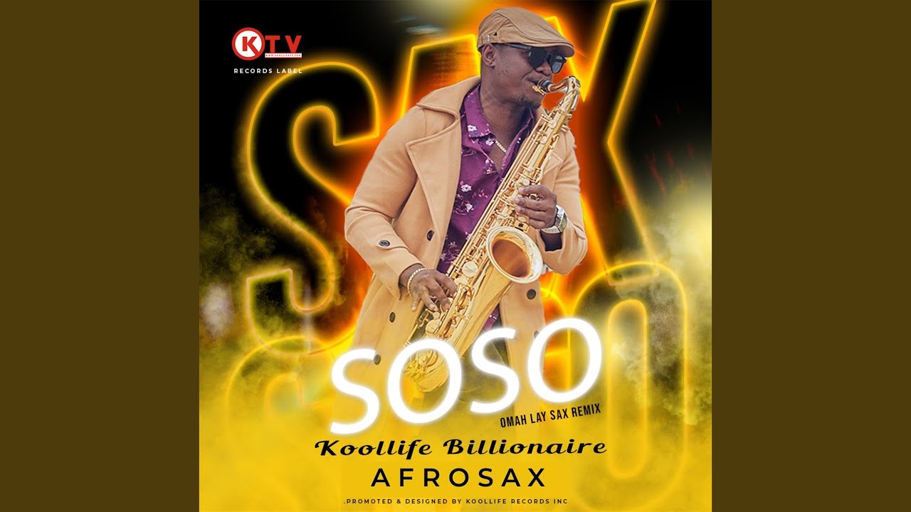 Soso Omah Lay (Sax Remix) - YouTube