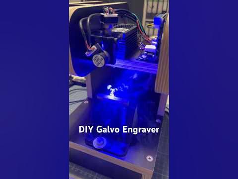 DIY Laser Engraver using #Lightburn + #FluidNC #Galvo #Laser #Engraver #ESP32 - YouTube