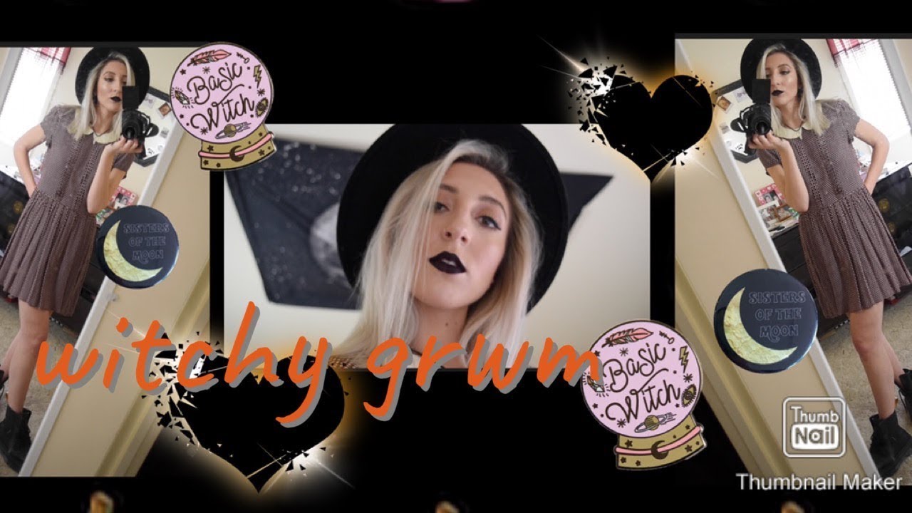 a very witchy grwm - YouTube