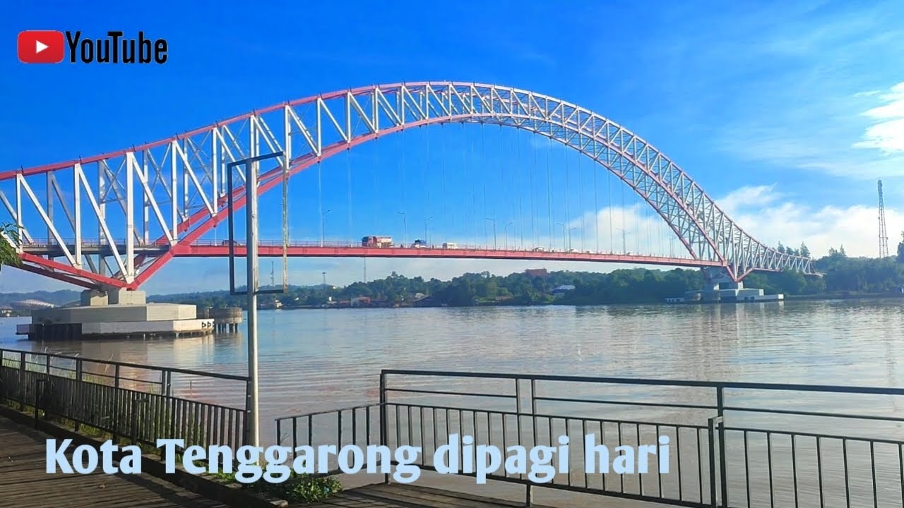 Pagi yang cerah menambah keindahan kota Tenggarong #kotatenggarong # ...