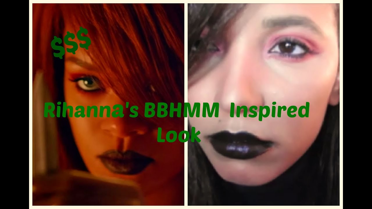 Rihanna's BBHMM Makeup Look - Stiel - YouTube