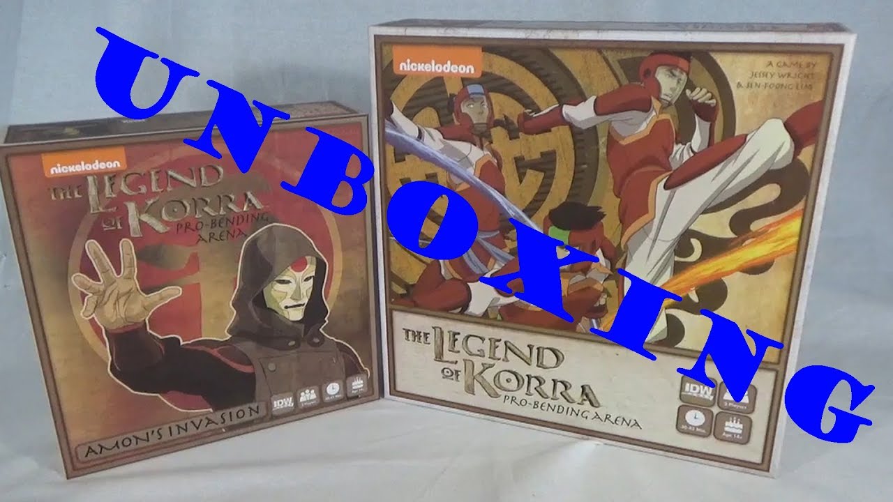 Legend of Korra: Pro Bending Arena Unboxing - YouTube